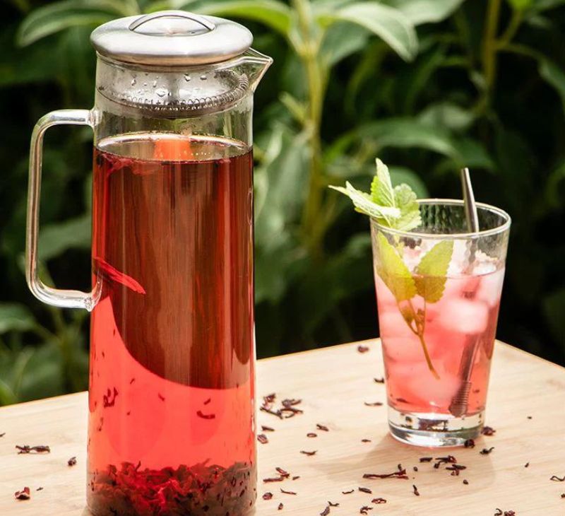 Hibiscus iced mate recipe | Mimaté
